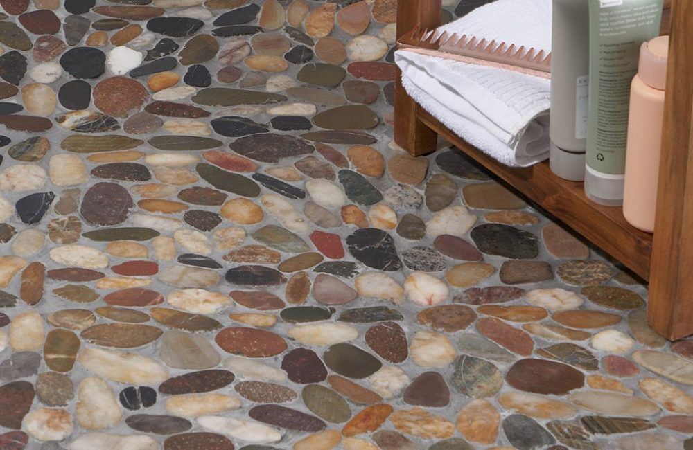 Sliced Round Pebblestone Collection - SS Tile & Stone