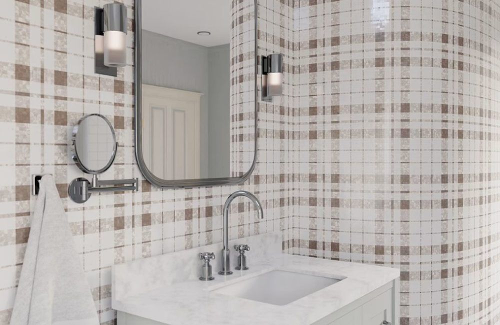 Micromosaic Plaid: Timeless Appeal for Modern Trends - SS Tile & Stone